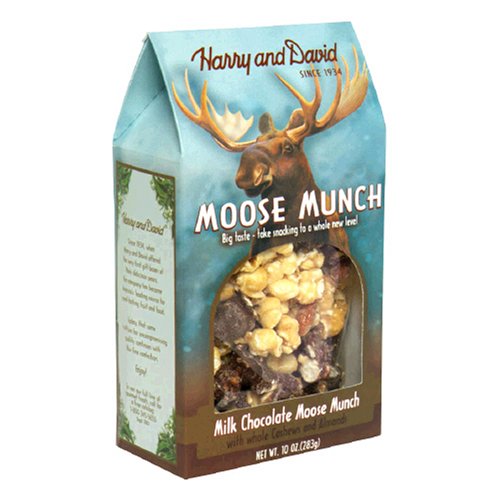 Harry & David Milk Chocolate Moose Munch, 10-Ounce Units (Pack of 3)