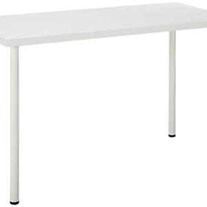 IKEA Linnmon Desk with Adils Multi Purpose 47 1/4x23 5/8 Table, Top and White Legs