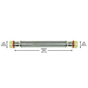 Everbilt Water Heater Supply Line