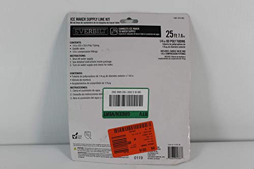 Everbilt 1/4 in. x 25 ft. Poly Ice Maker Kit