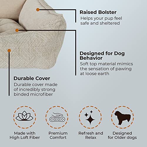 Bowsers Natura Woven Scoop Dog Bed M