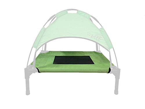 Midlee Dog Cot Replacement Bed Fabric- Green(Medium)