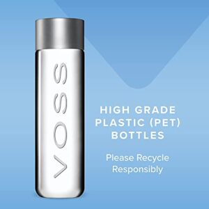 VOSS Premium Still Bottled Water, Naturally Pure, BPA Free, PET Plastic, Recyclable - Crisp, Refreshing Taste, On-The-Go Hydration - 500ml (Pack of 24)