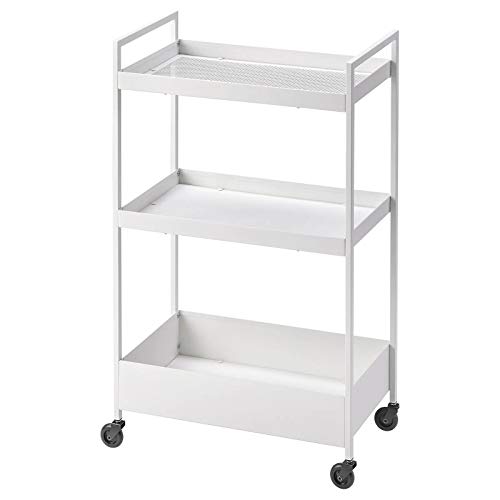 IKEA NISSAFORS Trolley,White 50.5x30x83 cm (19 7/8x11 3/4x32 5/8 inch )