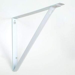 everbilt 10-1/4 in. x 1 in. 500 lbs. white shelf bracket