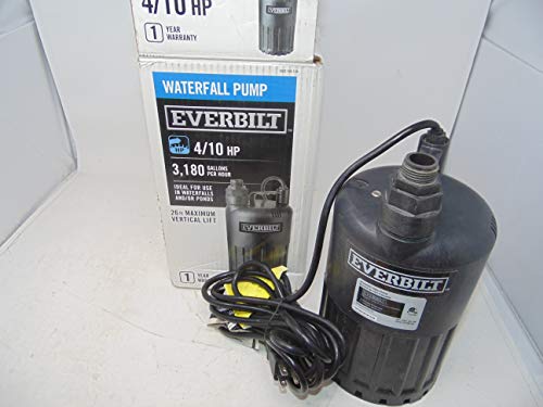 Everbilt 4/10 HP Waterfall Utility Pump-SUP80-HD