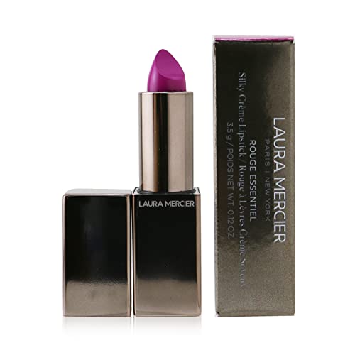 Rouge Essentiel Silky Creme Lipstick by Laura Mercier Fuchsia Favori 3.5g