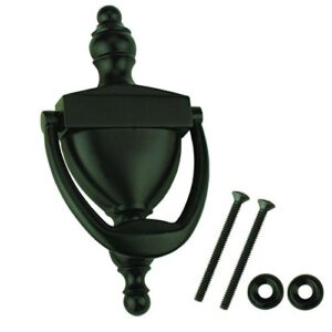 everbilt 6-5/16 in. oil-rubbed bronze door knocker