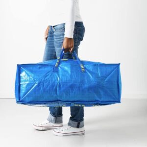 Ikea Frakta Storage Bag - Blue (2 PACK)