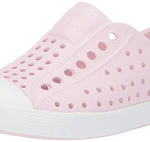 Native Shoes, Jefferson Child, Kids Lightweight Sneaker, Milk Pink/Shell White, 9 M US Toddler