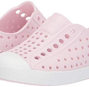 Native Shoes, Jefferson Child, Kids Lightweight Sneaker, Milk Pink/Shell White, 9 M US Toddler