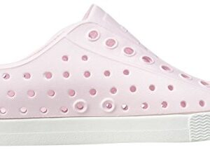 Native Shoes, Jefferson Child, Kids Lightweight Sneaker, Milk Pink/Shell White, 9 M US Toddler