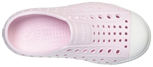 Native Shoes, Jefferson Child, Kids Lightweight Sneaker, Milk Pink/Shell White, 9 M US Toddler