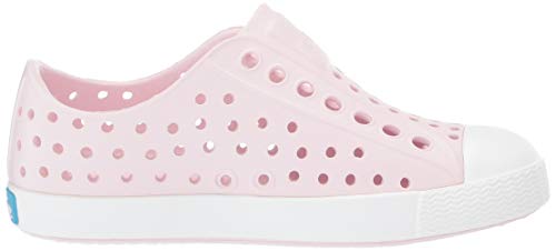 Native Shoes, Jefferson Child, Kids Lightweight Sneaker, Milk Pink/Shell White, 9 M US Toddler