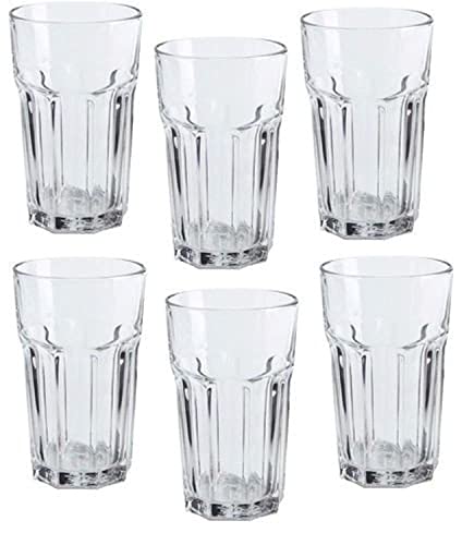 Ikea Pokal Glasses 12 Oz Tumbler - Set of 6