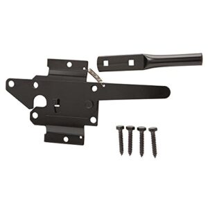 everbilt black post latch