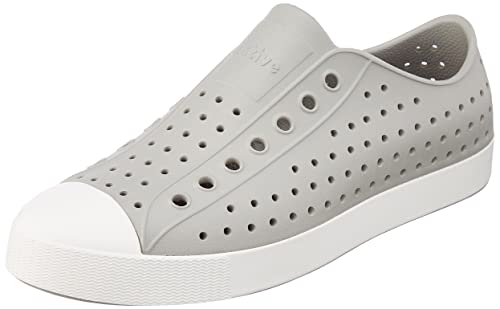 Native Shoes, Jefferson, Adult Shoe, Pigeon Grey/Shell White, 8 M US Women/6 M US Men