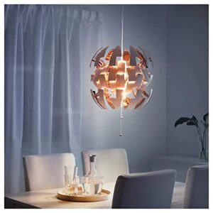 IKEA Pendant lamp, White, Copper Color