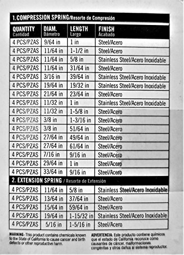 Everbilt Spring Assortment Kit (84-Pack)