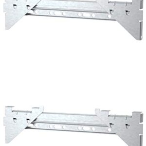 2 Pack IKEA EKET Suspension rail For Wall Mounting (Size 13 3/4 inches)