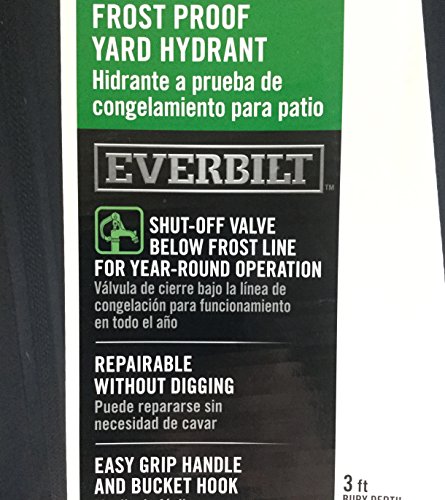 Everbilt 3 ft. Bury Depth Frost Proof Yard Hydrant