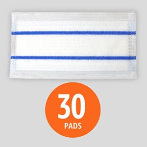 Amazon Basics Heavy Duty Mop Pads, 30 Count