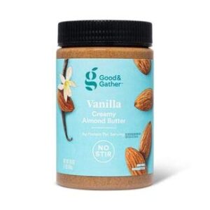 good & gather vanilla creamy almond butter, 16 oz (one pack)