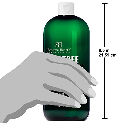 Botanic Hearth Tea Tree Body Wash, Helps with Nails, Athletes Foot, Ringworms, Jock Itch, Acne, Eczema & Body Odor, Soothes Itching & Promotes Healthy Skin and Feet, Naturally Scented, 16 fl oz