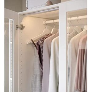 I-K-E-A KOMPLEMENT PAX Wardrobe Clothes Rail, White Closet Rod Hanging Storage Organizer 19 5/8 Inches