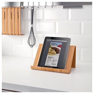 Ikea Comfortable and Adjustable Kitchen Cooking Tablet Stand (Bamboo)