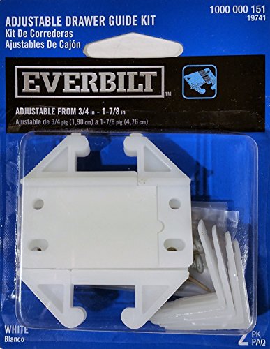 Everbilt Adjustable Drawer Guide Kit