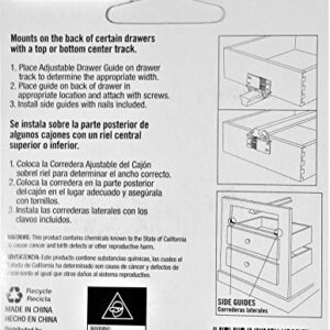 Everbilt Adjustable Drawer Guide Kit