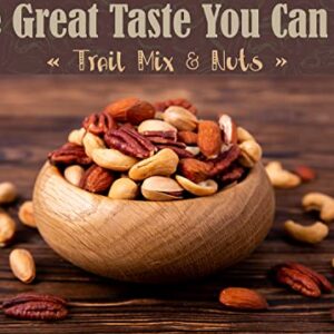 30 Packets of Delicious & Healthy Mixed Nuts | Trail Mix and Nuts Snack Variety Pack - Snacks | 30 Single Serve Individual Packs of Different Nuts | Niro Assortment