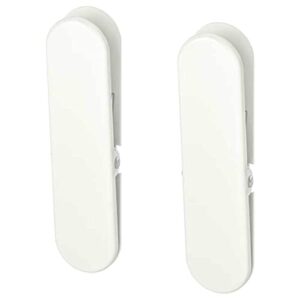 ikea pegboard accessories (clip) – pack of 2, white, 0.5 quart, ikeaopc6j127