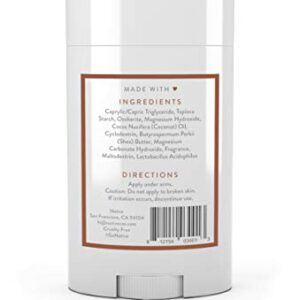 Native Deodorant Coconut & Vanilla, Aluminum and Paraben free 2.65 oz (2 pack)