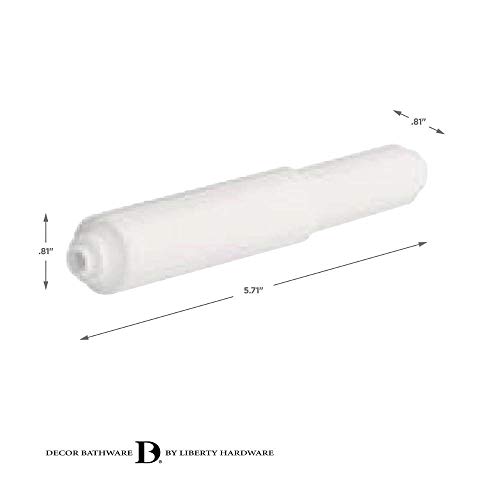 Everbilt Replacement Double Post Toilet Paper Roller in White