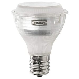 ikea.. 103.658.34 ledare led bulb e17 reflector r14 400 lm, warm dimming dimmable