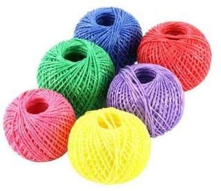 Everbilt 1/6 in. x 200 ft. Dazzle Twine Rope, Assorted Colors