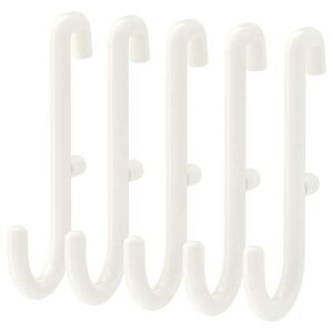 ikea skådis hook, white