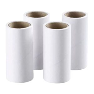 ikea bastis lint roller refill set of 4, white (301.411.26)