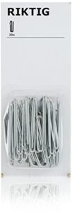 ikea riktig – curtain hook – 20 pack