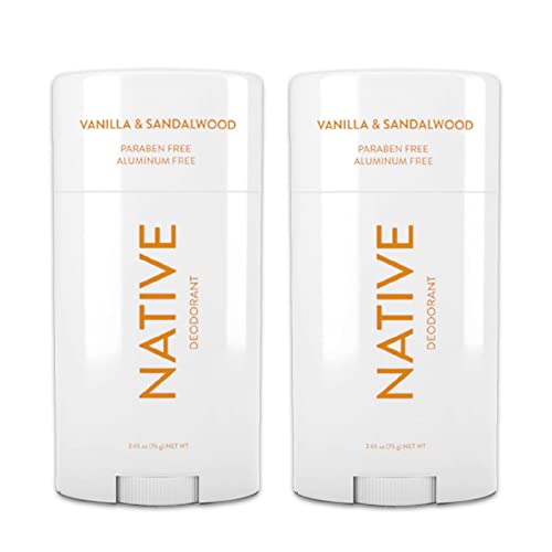 Native Deoderent Aluminum and Paraben free 2.65 oz (2 pack) (Vanilla & Sandalwood)