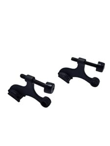 2 pack everbilt matte black hinge pin door stop