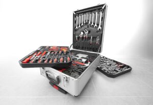 sharper image 186-piece vanadium tool set