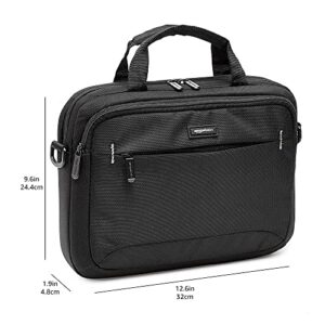 Amazon Basics 11.6-Inch Laptop and iPad Tablet Shoulder Bag Carrying Case, Black