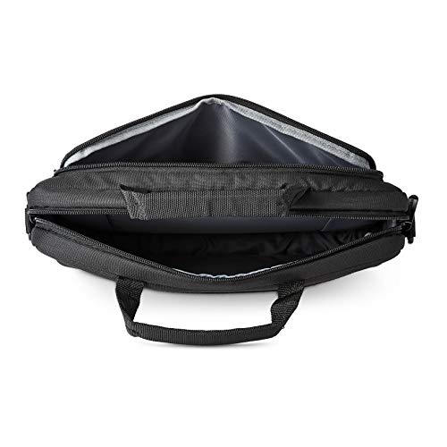 Amazon Basics 11.6-Inch Laptop and iPad Tablet Shoulder Bag Carrying Case, Black