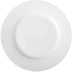 amazon basics 6-piece white dinner plate set