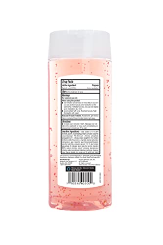 Amazon Basics Clarifying Pink Grapefruit Body Wash, 2% Salicylic Acid Acne Treatment, Dermatologist Tested, 8.5 Fluid Ounces, 4-Pack (Previously Solimo)