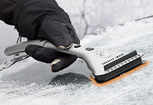 Sharper Image Heated Ice Scraper