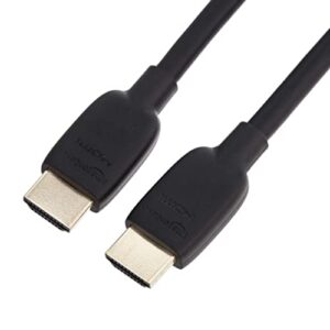 amazon basics high-speed hdmi cable (48gbps, 8k/60hz ) – 3 feet, black